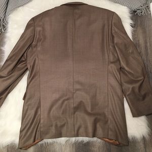 Caravelli | Suits & Blazers | Caravelli Tan Classic 2 Button Suit ...